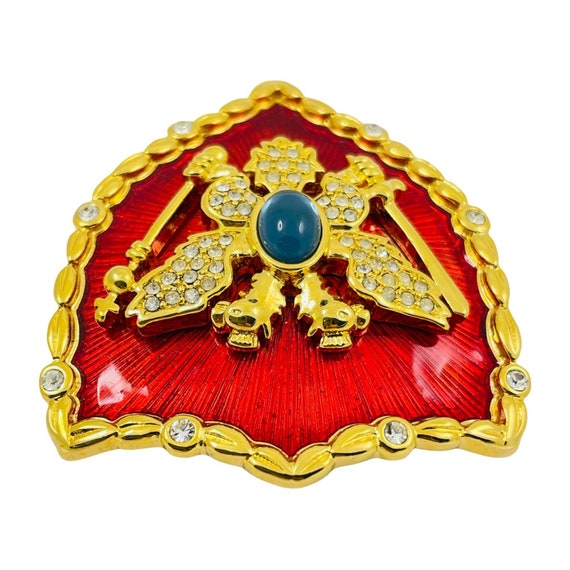 Vintage mvh MICHAELA VON HABSBURG Romanov Coats Of Ar… - Gem