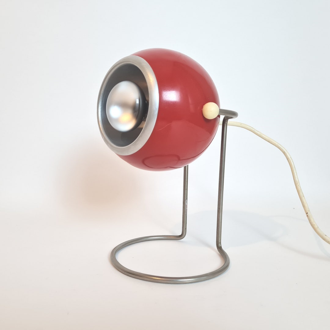 Vintage Space Age Atomic Eyeball Table Lamp 60 - Etsy