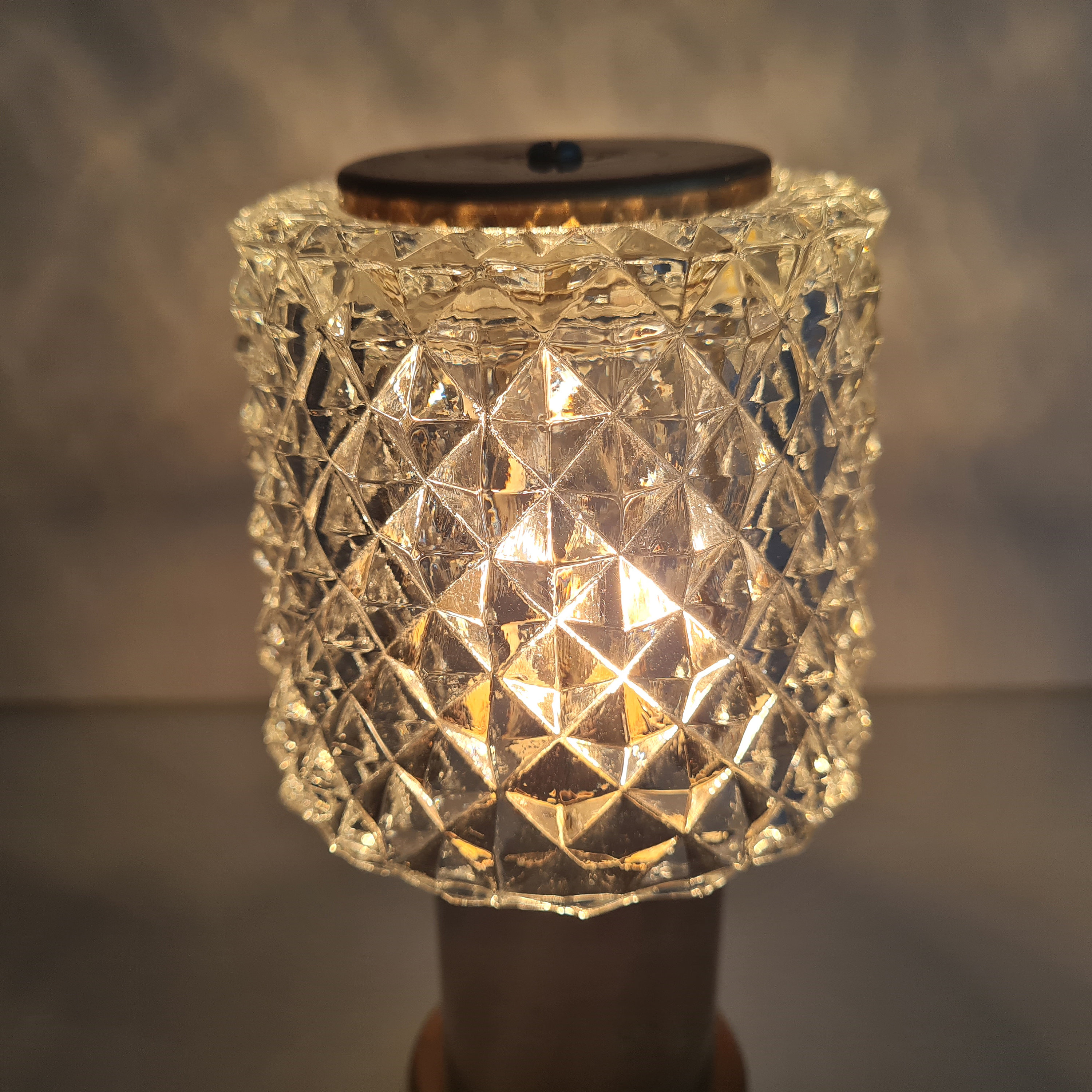 Vintage Mid Century Modern Small Copper Table Lamp by - Etsy