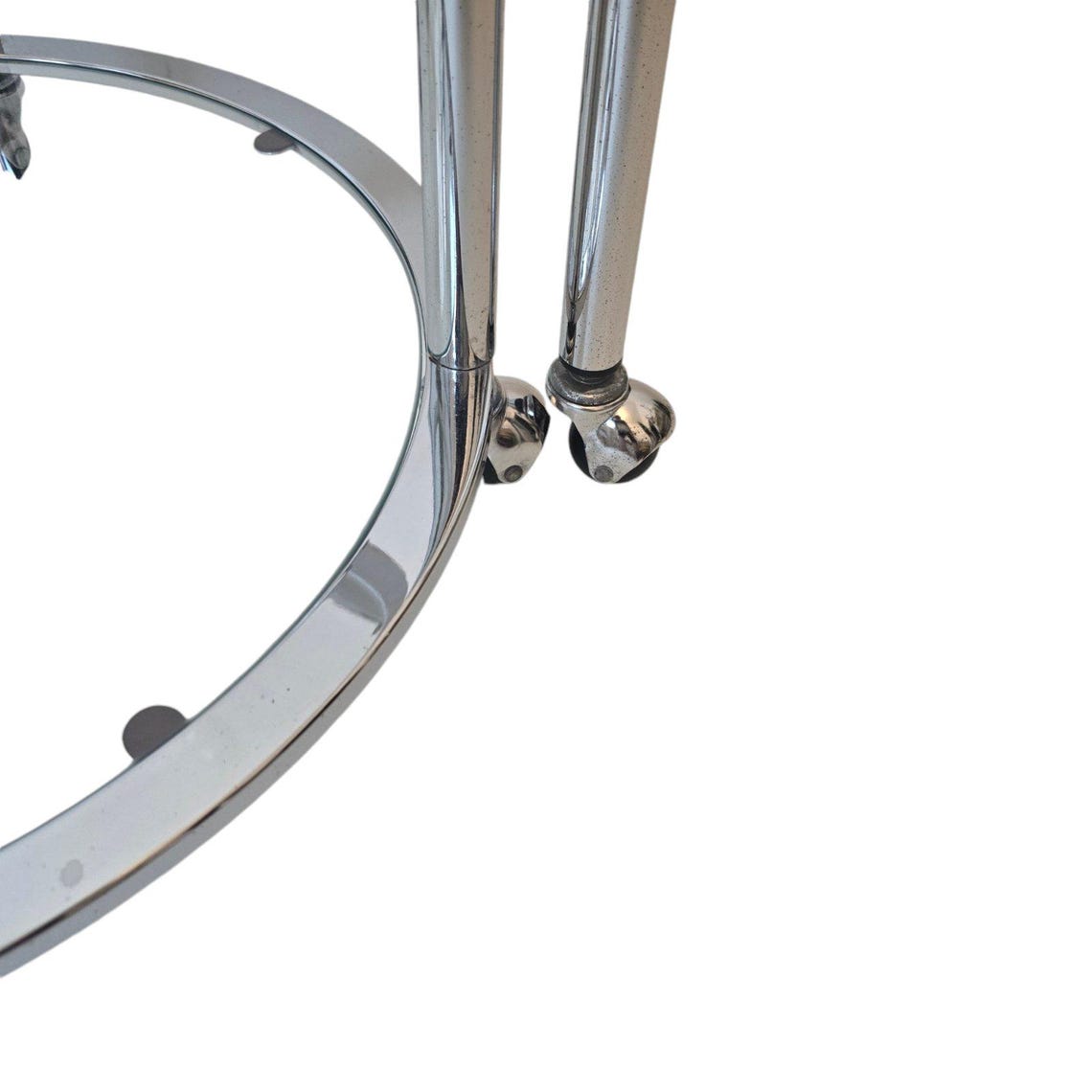 Vintage Mid Century Modern Chrome and Glass Transformer Coffee Table ...