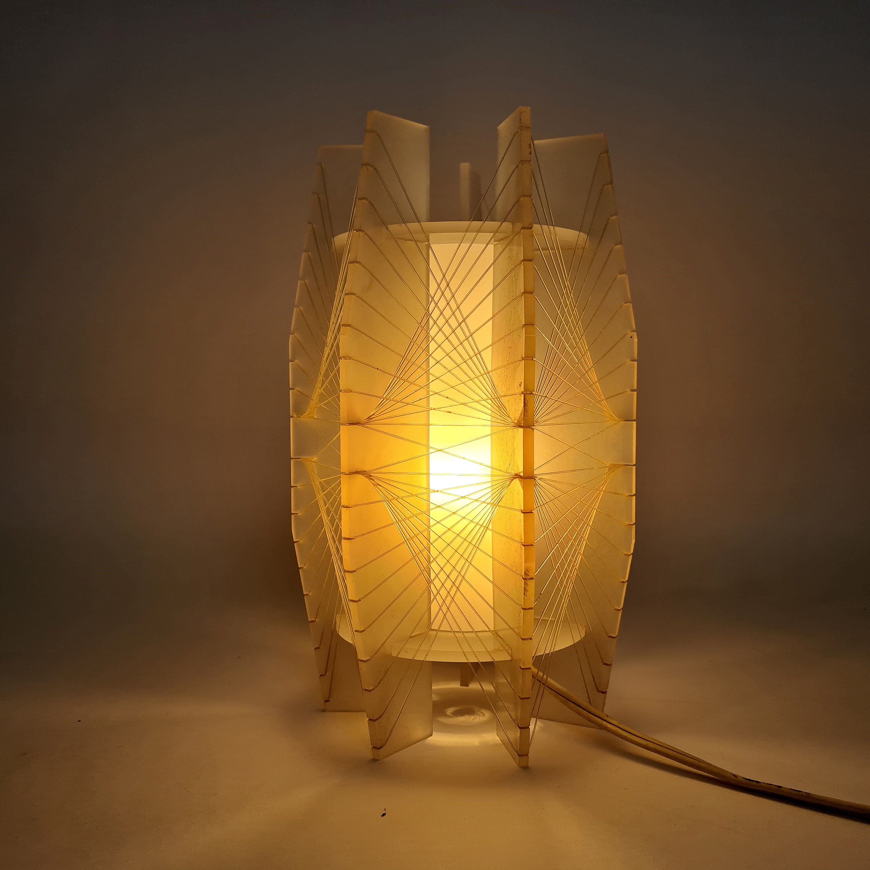 Vintage Mid Century Modern Lucite Desk Lamp Shade Retro Atomic - Etsy Australia