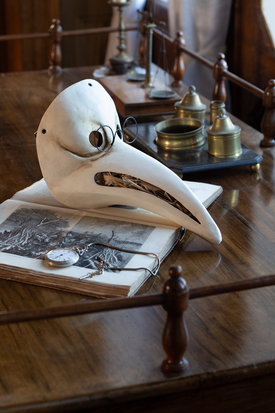 Plague Doctor. Steampunk. Historical Venetian Mask. Medieval Mask ...