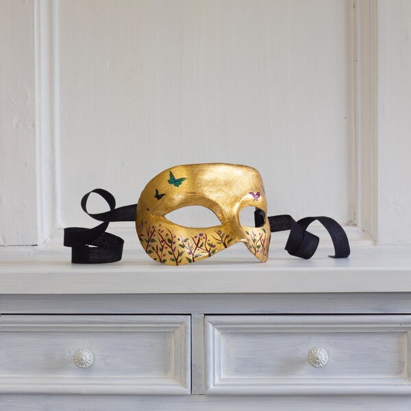 Colombina Venetian Mask - Etsy