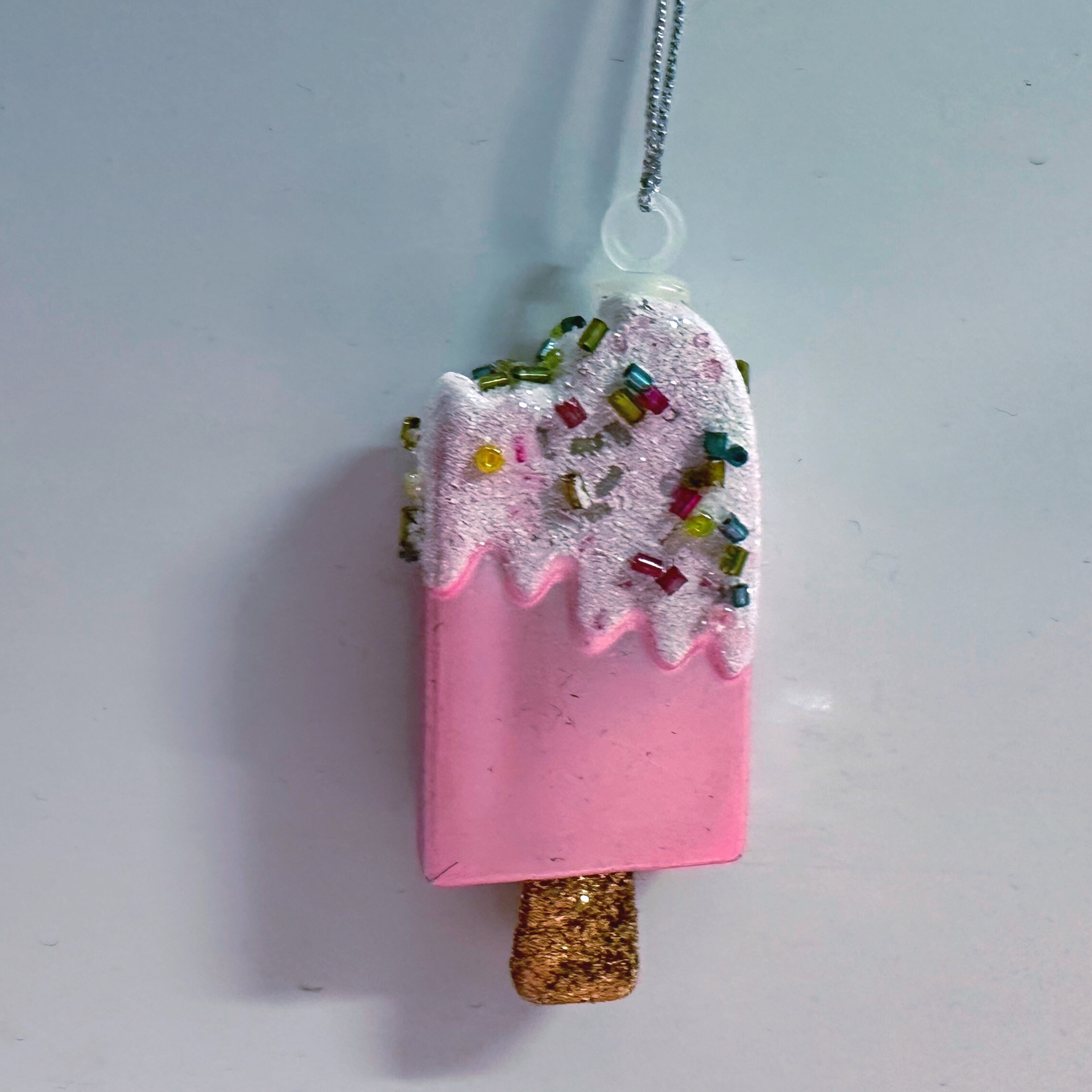 Set of 3 Jojo Siwa Candy Blow Glass Ornaments Popsicle Icecream Cone ...