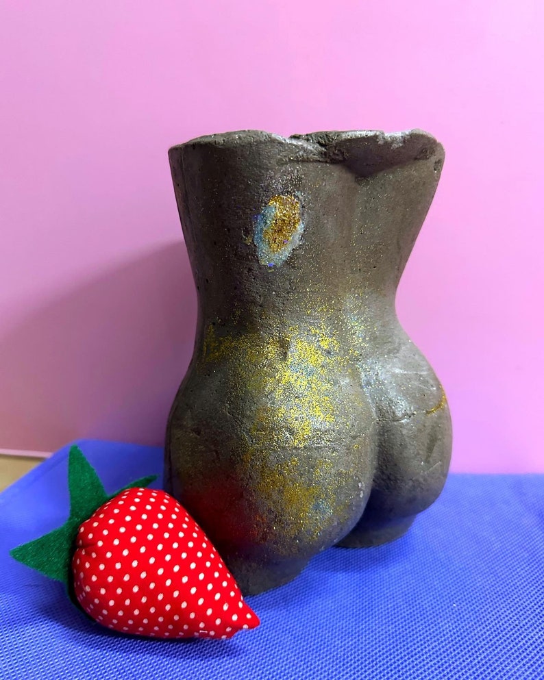 Statue Planter Torso Booty Figurine Female Body Planter Vase - Etsy