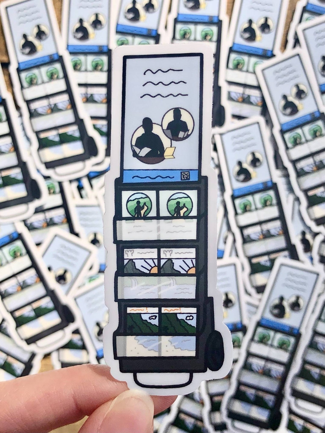 JW - Witnessing Cart Die Cut Sticker - Small - Etsy