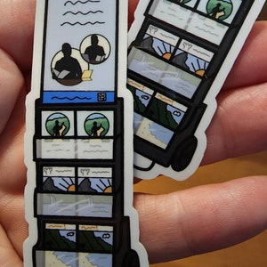 JW - Witnessing Cart Die Cut Sticker - Small - Etsy