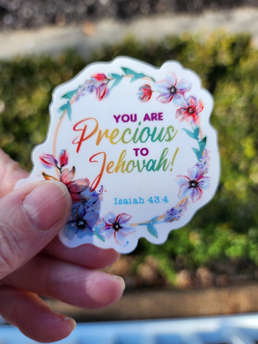 Die Cut Vinyl Sticker - You Are Precious - Etsy