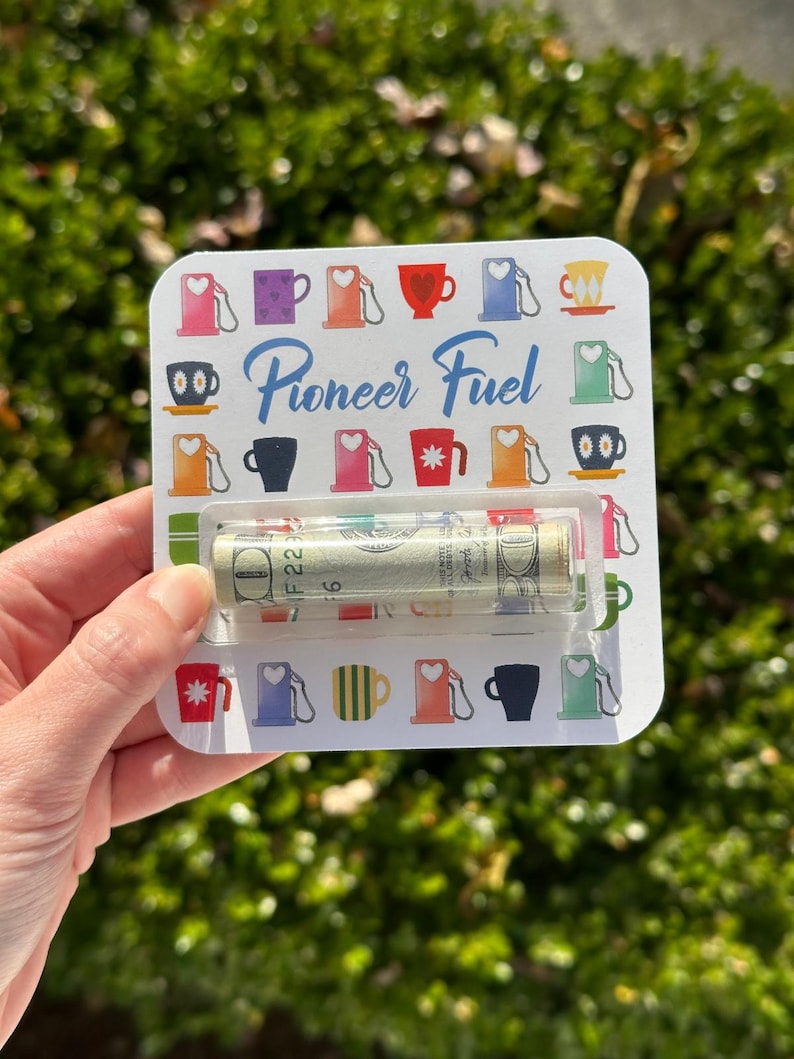 Pioneer Fuel Gift Card Money Holder - Pioneer Gifts - English or ...