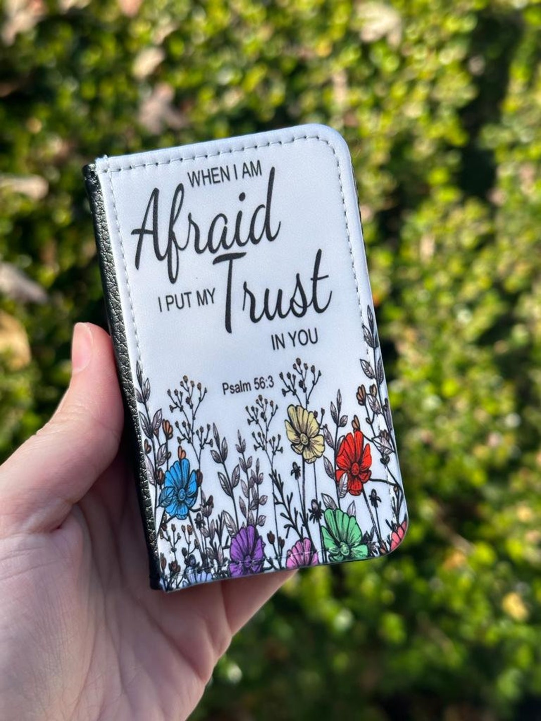 JW - Contact Card Case - Psalm 56:3 - JW Year Text 2024 - English or ...