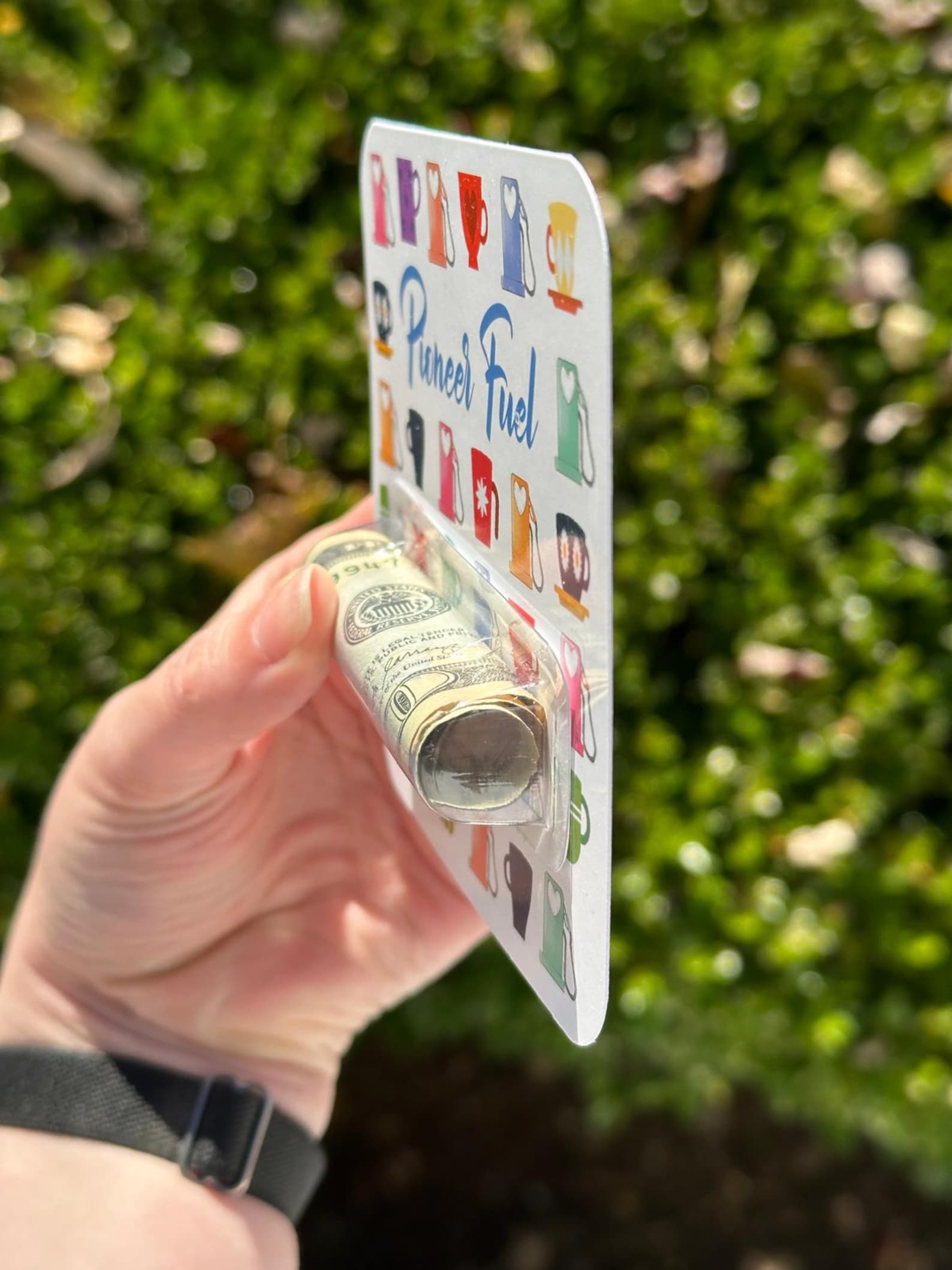Pioneer Fuel Gift Card Money Holder - Pioneer Gifts - English or ...