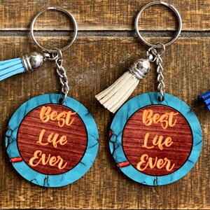 Best Life Ever Keychain English or Spanish - Etsy