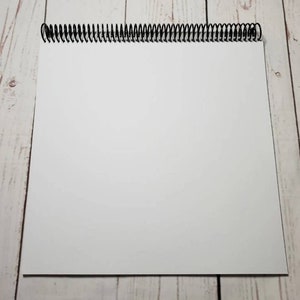 12x12 - Spiral Scrapbook Calendar - Etsy