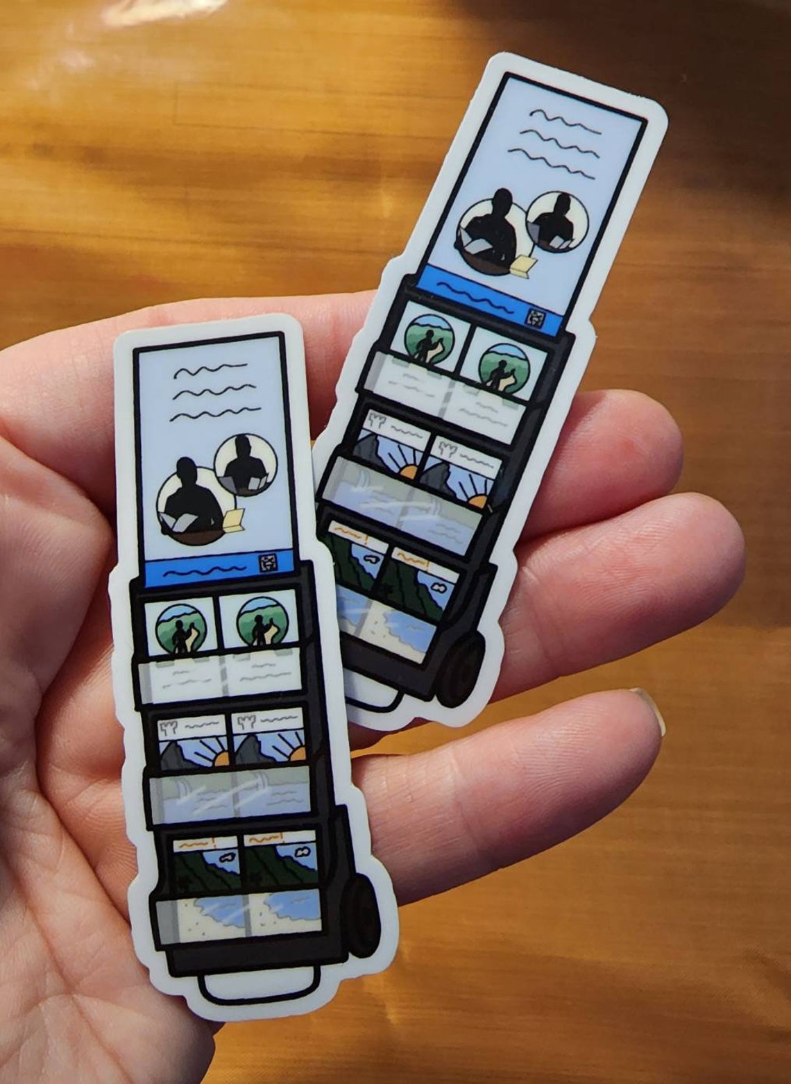 JW - Witnessing Cart Die Cut Sticker - Small - Etsy