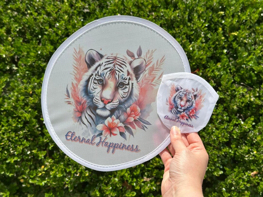 Foldable Handheld Fan - 2026 Eternal Happiness Convention - English or ...