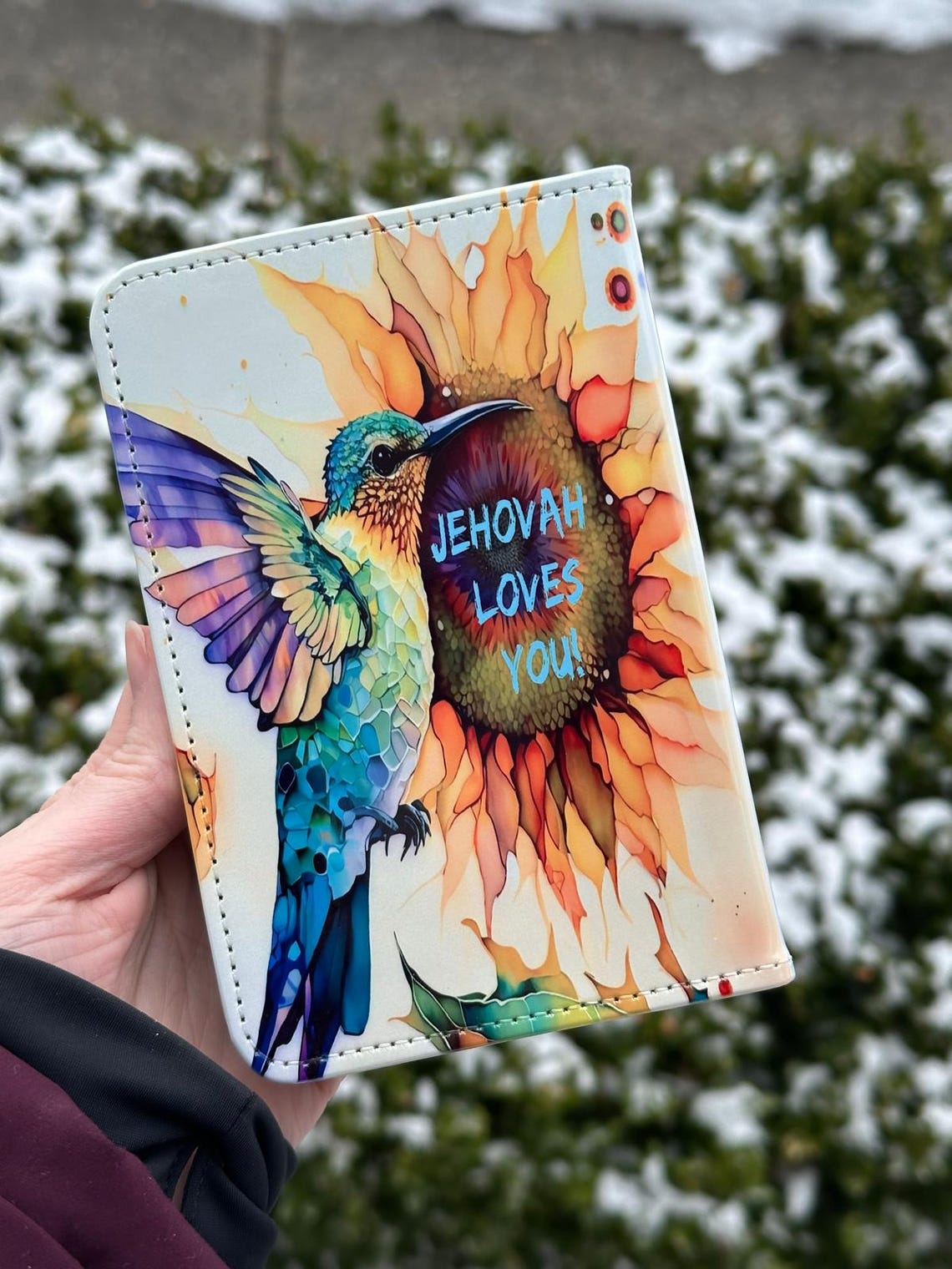 JW Small Tract Holder - Jehovah Loves You - English or Spanish - Etsy