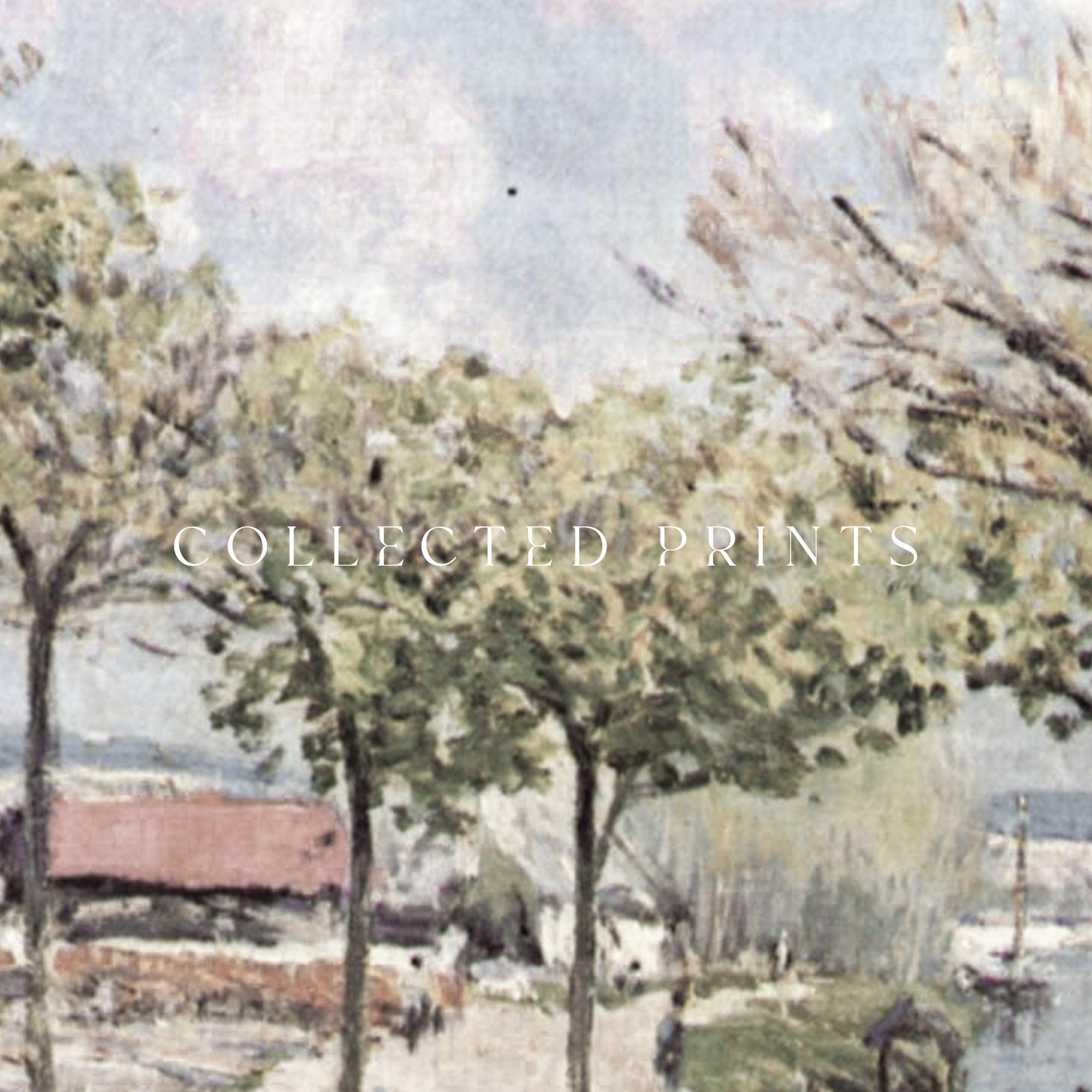 Vintage Art Print Muted Scenery Painting Printable 31 - Etsy