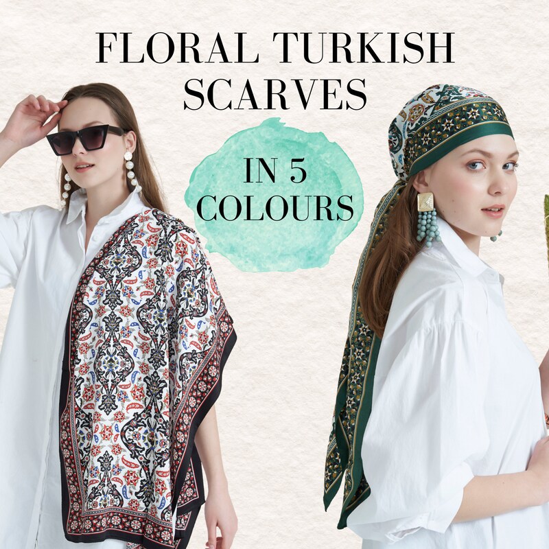 Turkish Head Scarfs Women - Etsy
