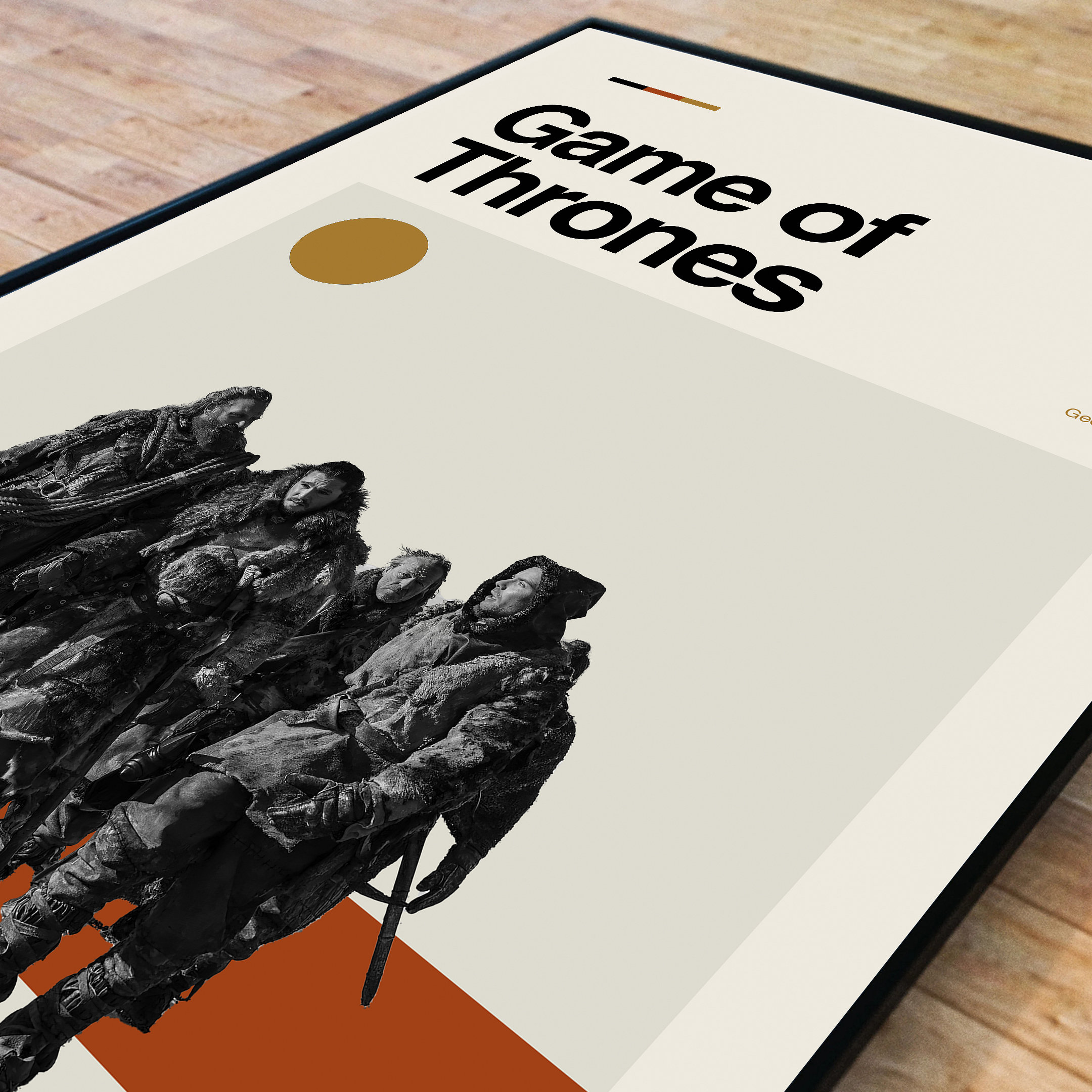 Game Of Thrones Minimalist Poster
