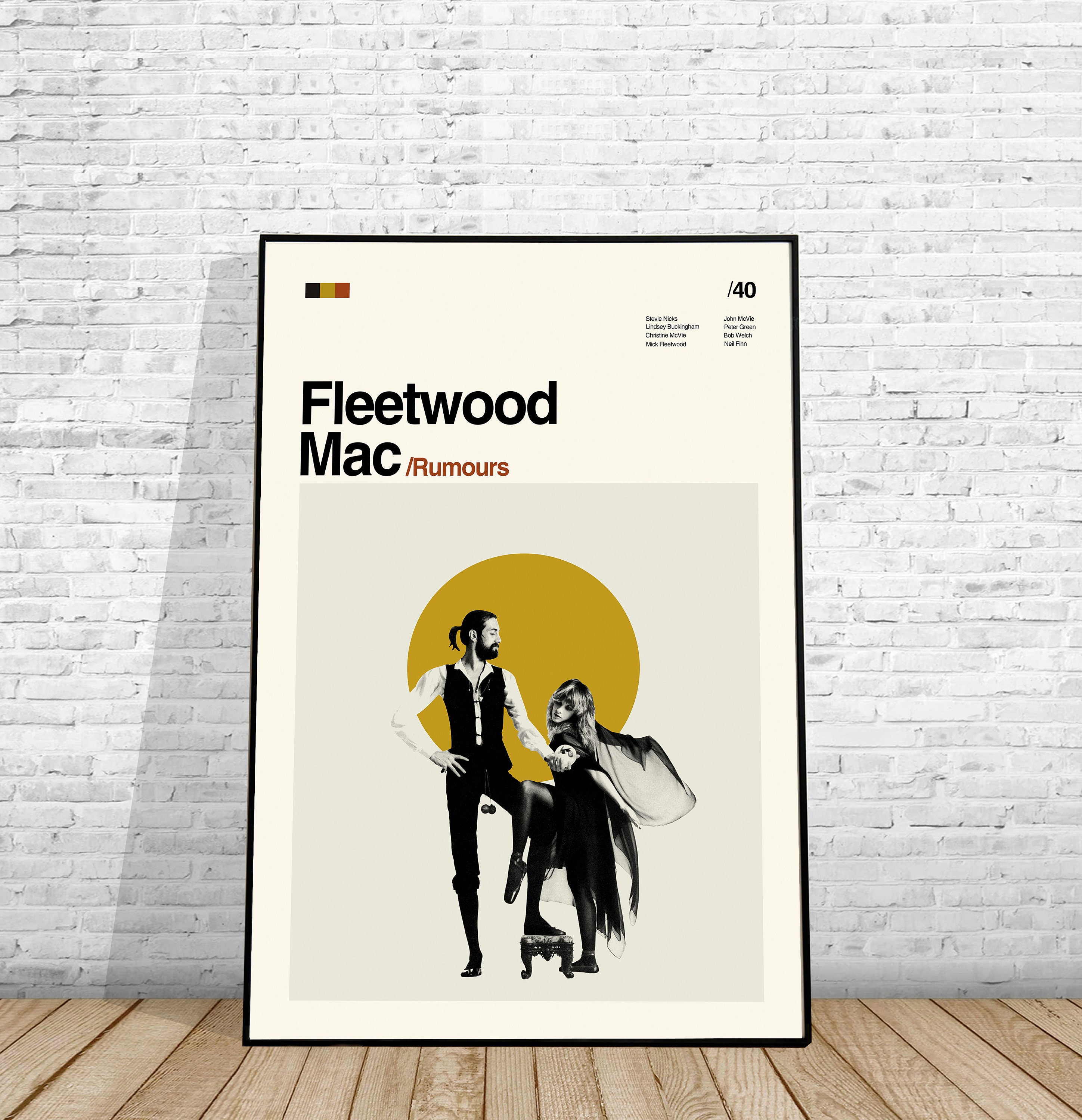 Fleetwood Mac Rumors Poster - Music Poster