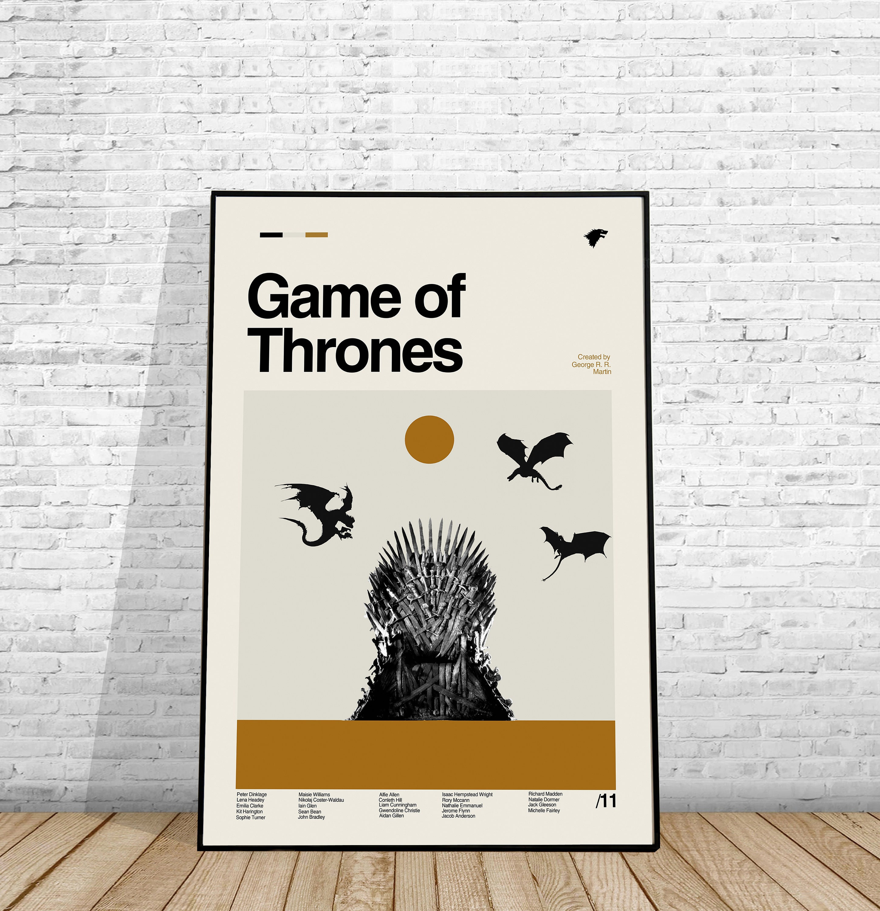 Game Of Thrones Minimalist Poster
