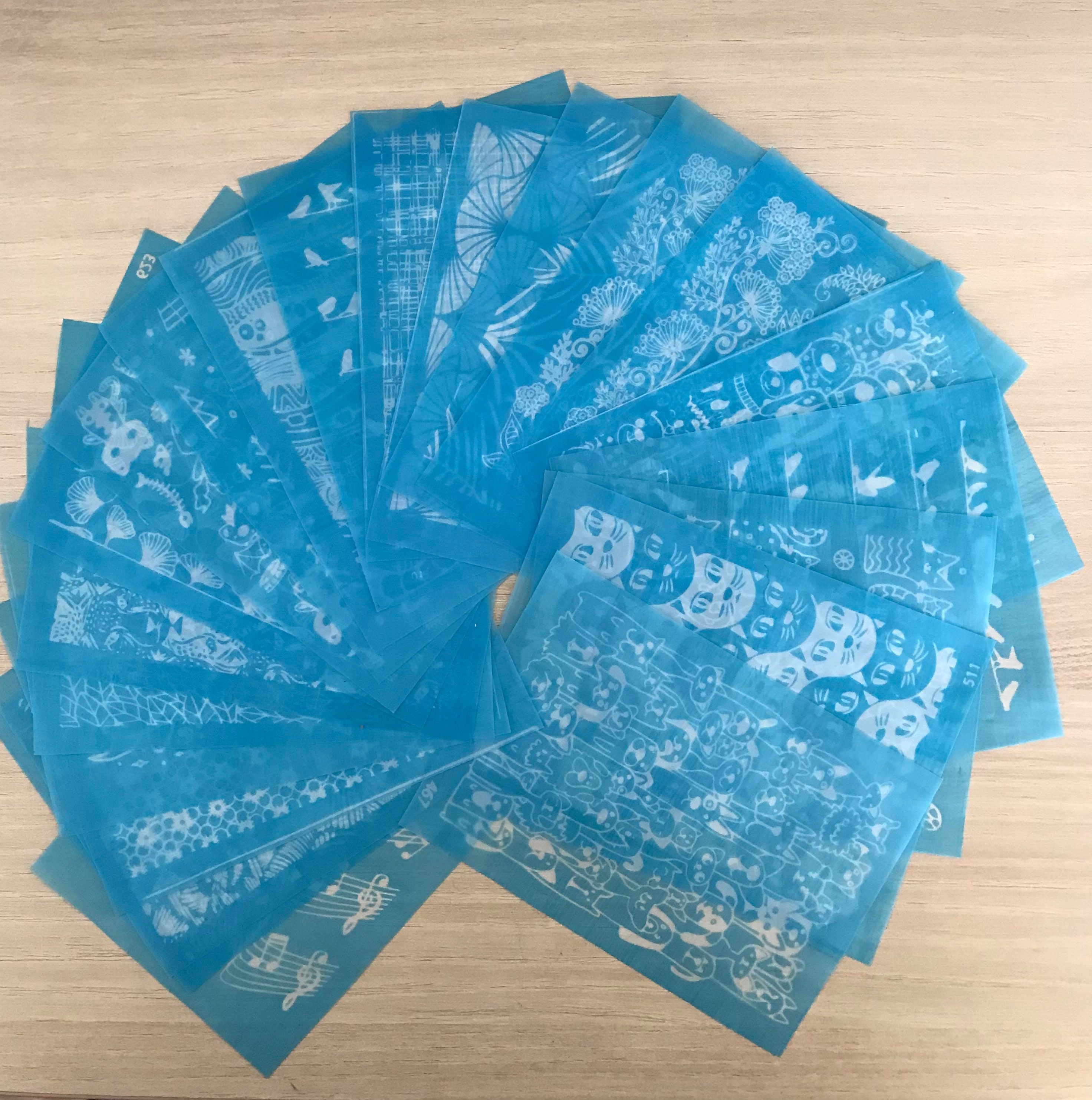 Silk Screen for Polymer Clay Clay Earring Making Flower Print Clay ...