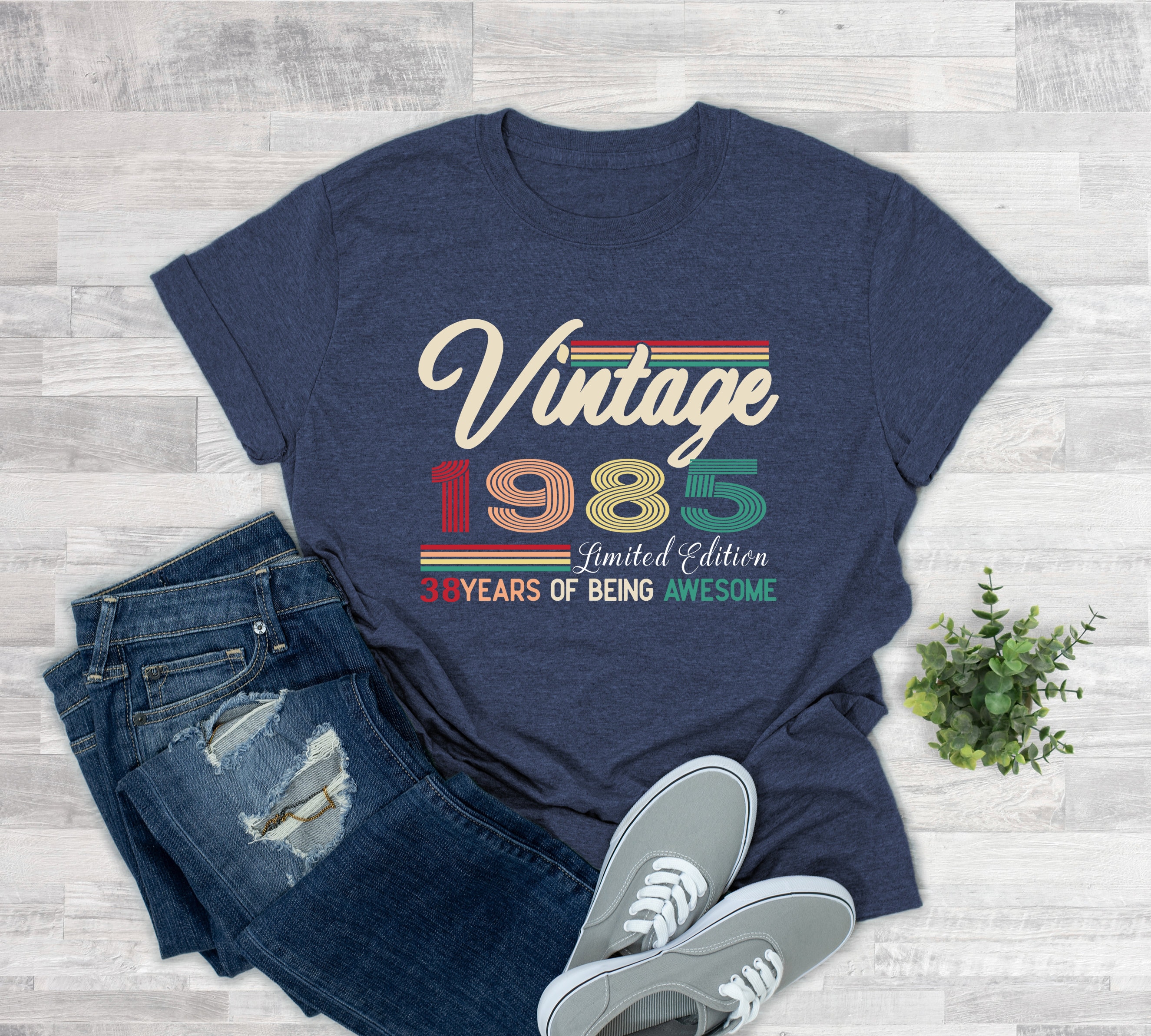 Vintage 1985 Shirt 1985 Birthday Shirts Birthday Shirt 38th - Etsy