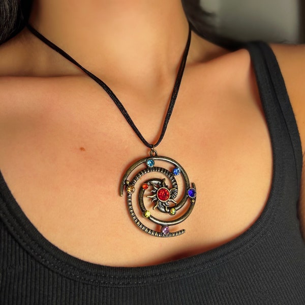 Solar System Necklace - Etsy