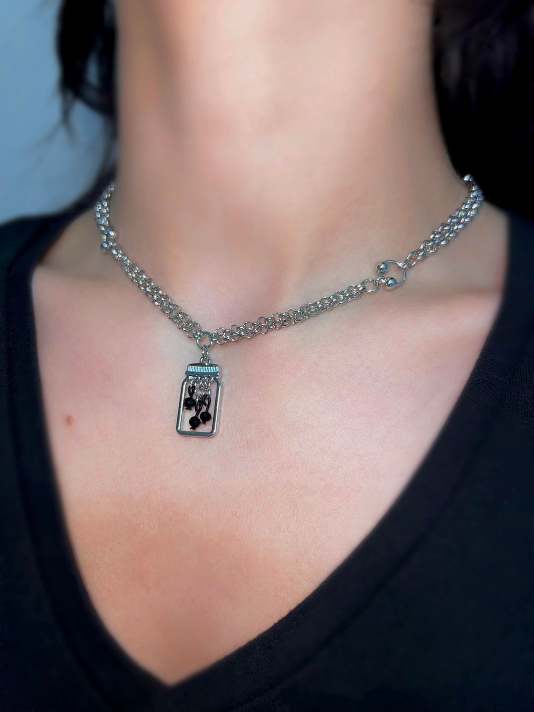 Alice in Chains "jar of Flies" Inspired Necklace - Etsy