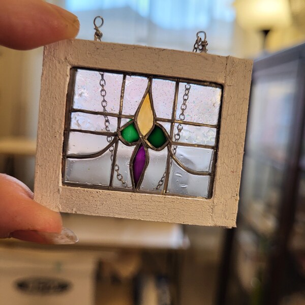 Miniature Stained Glass Window - Etsy