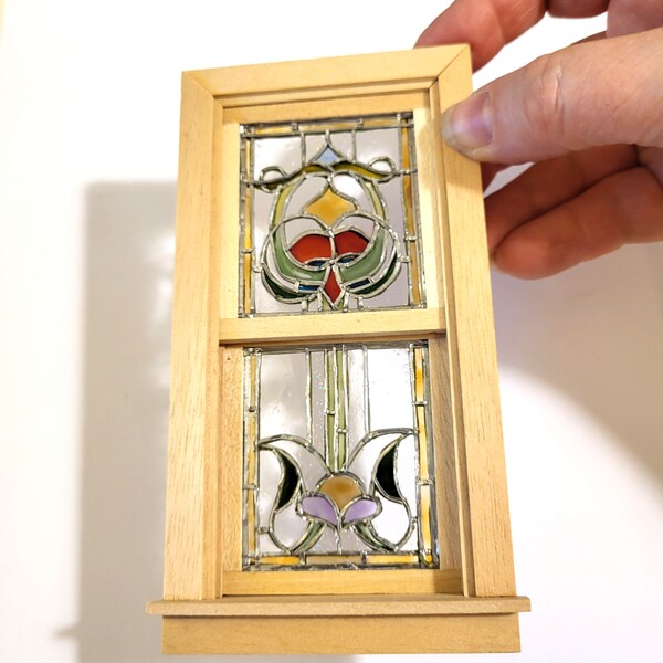 Miniature Stained Glass Window - Etsy
