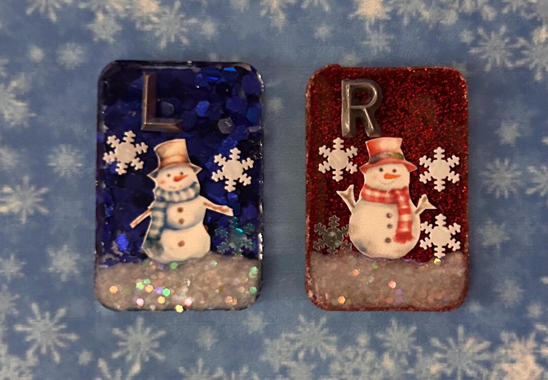Adorable Snowman X-ray Markers Blue Snowflake Marker Holder and ...