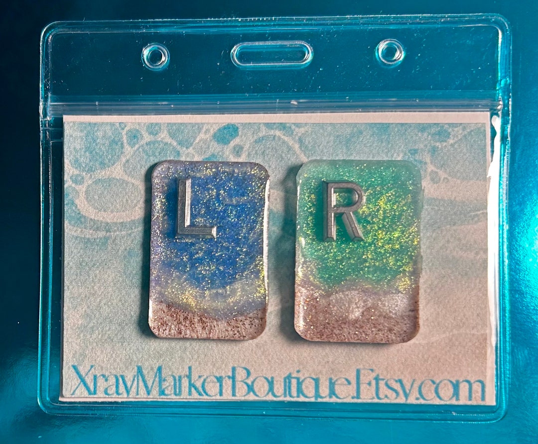 Beach Waves Xray Marker Set With Beach Waves Marker Holder and - Etsy