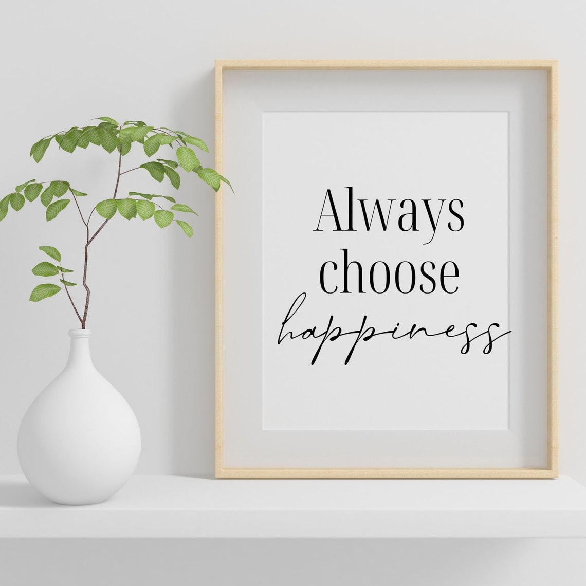 Minimal Printable Wall Art, Printable Quotes, Wall Art, Instant ...
