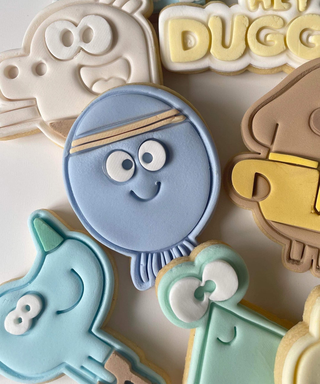 Hey Duggee Betty Octopus Cookie Cutter and Fondant Embosser - Etsy