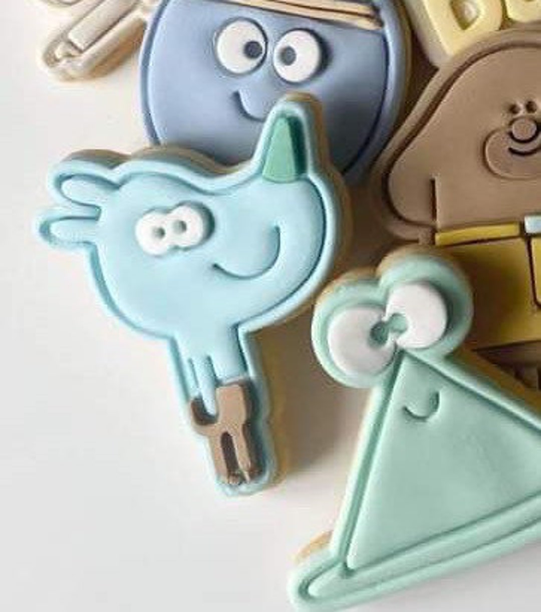 Hey Duggee Tag Rhino Cookie Cutter and Fondant Embosser Stamps - Etsy