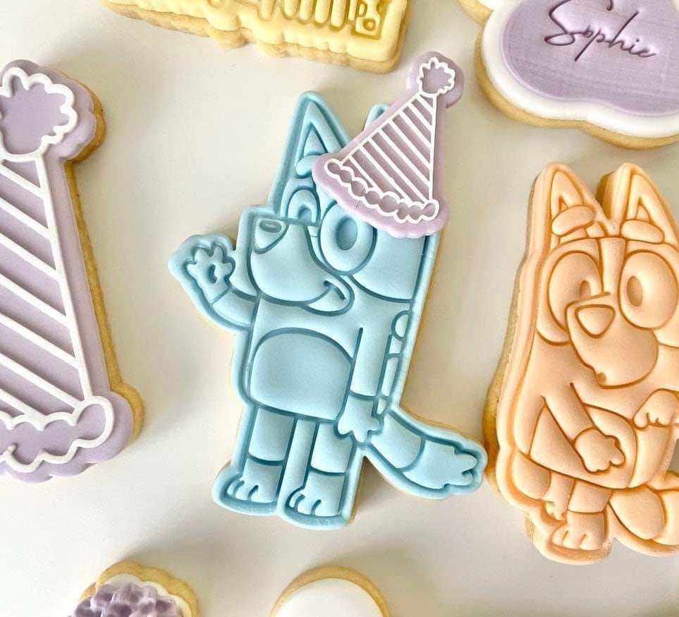 Bluey Cookie Cutter and Fondant Embosser Stamp - Etsy Australia