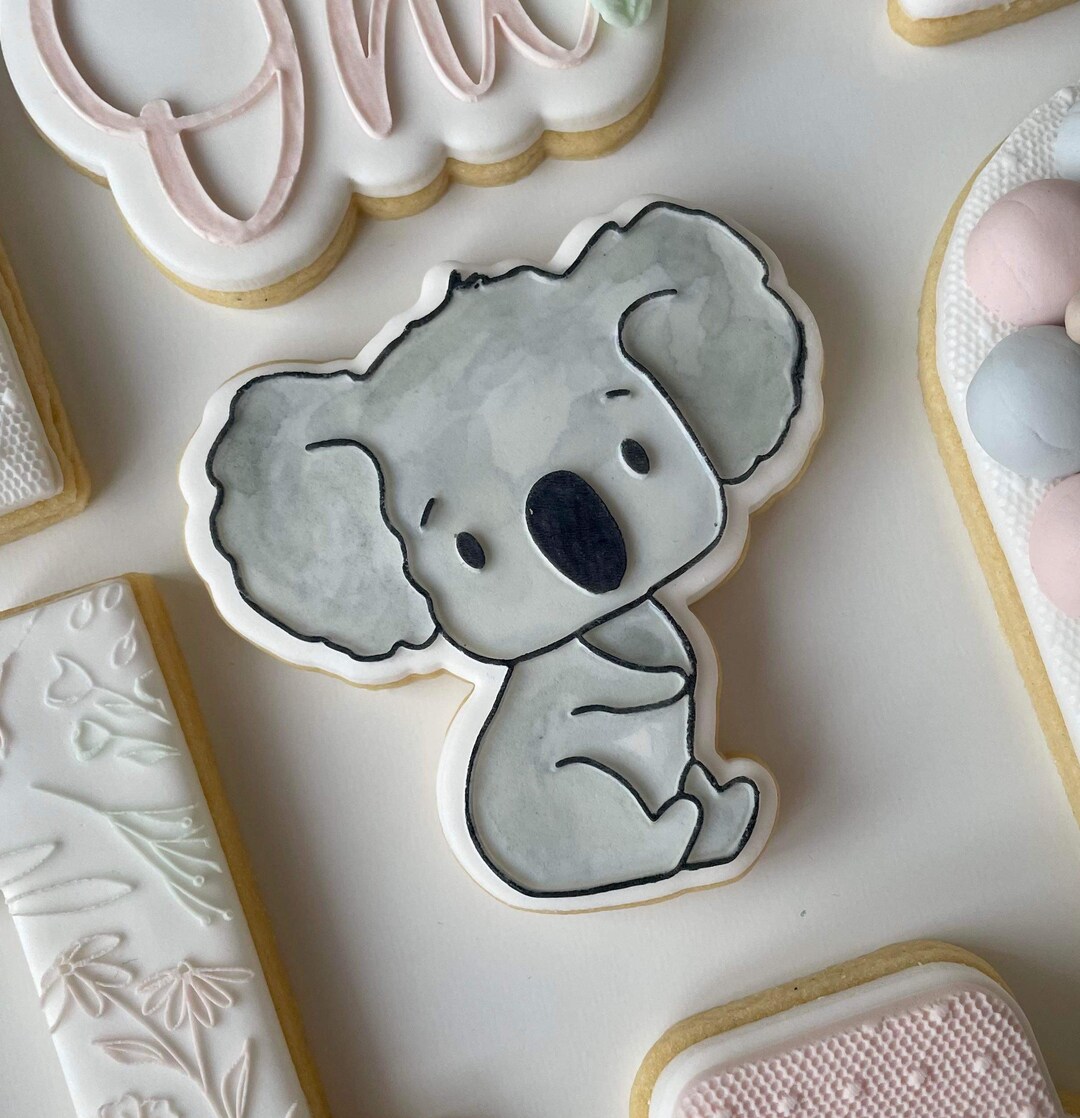 Koala Australian Animal Australia Day Cookie Cutter and Fondant ...