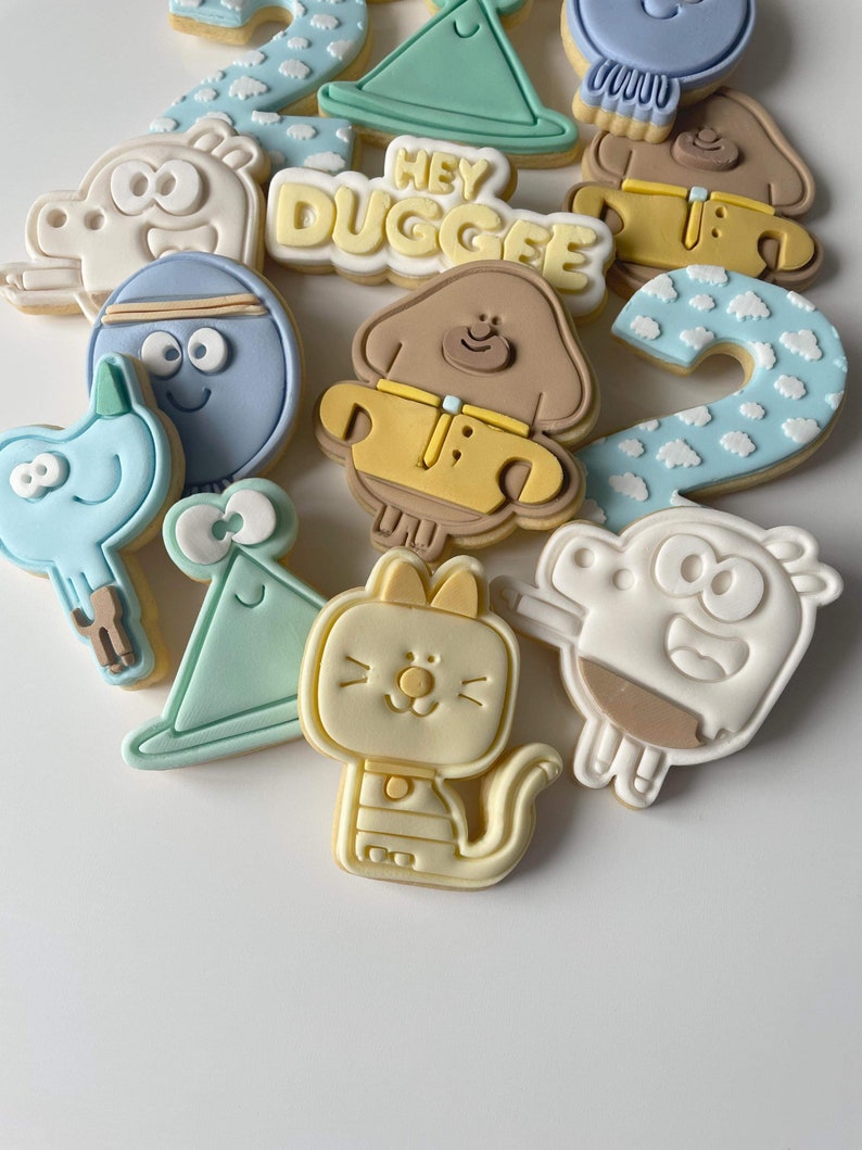 Hey Duggee Tag Rhino Cookie Cutter and Fondant Embosser Stamps - Etsy