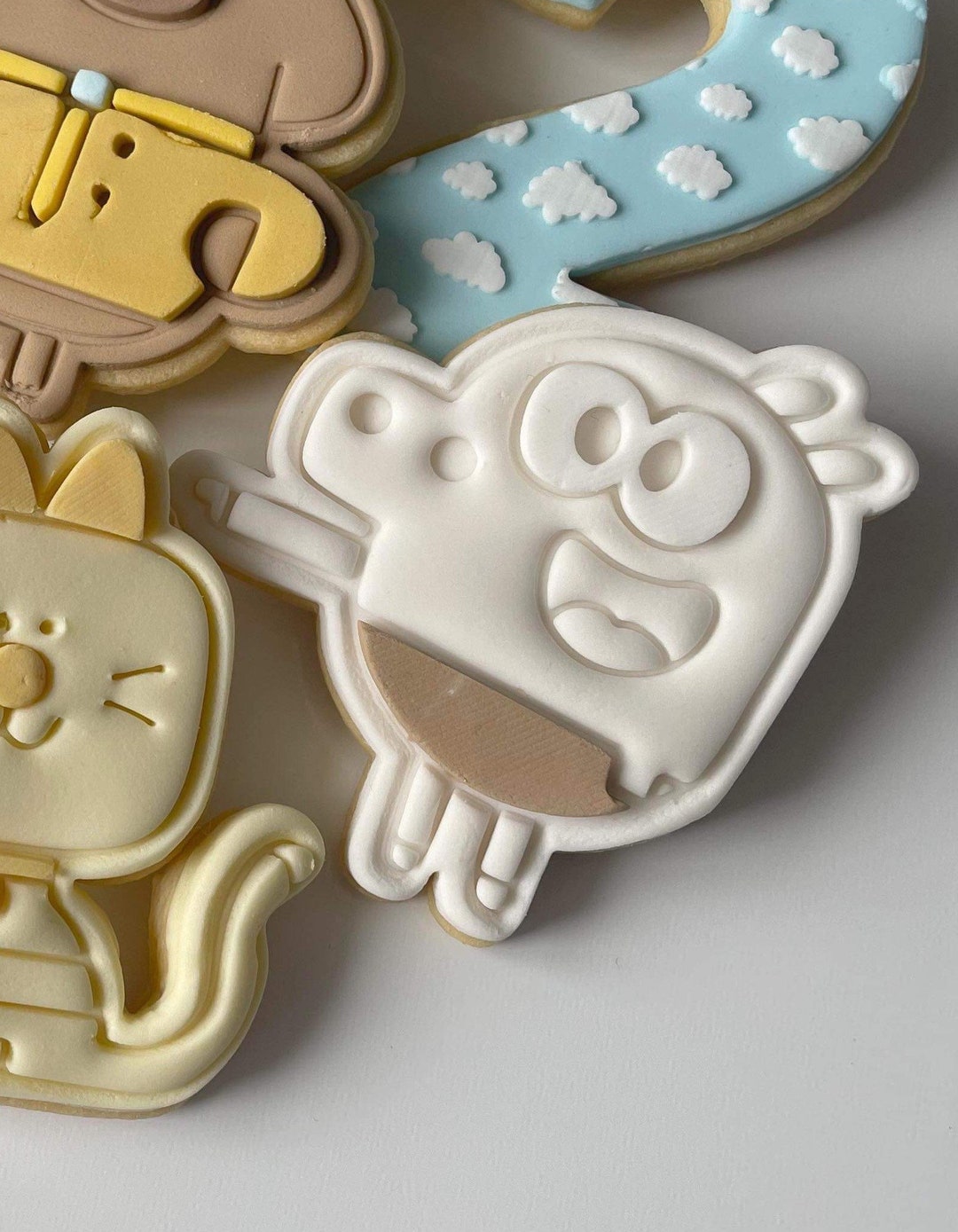Hey Duggee Roly Hippo Cookie Cutter and Fondant Embosser Stamp - Etsy ...