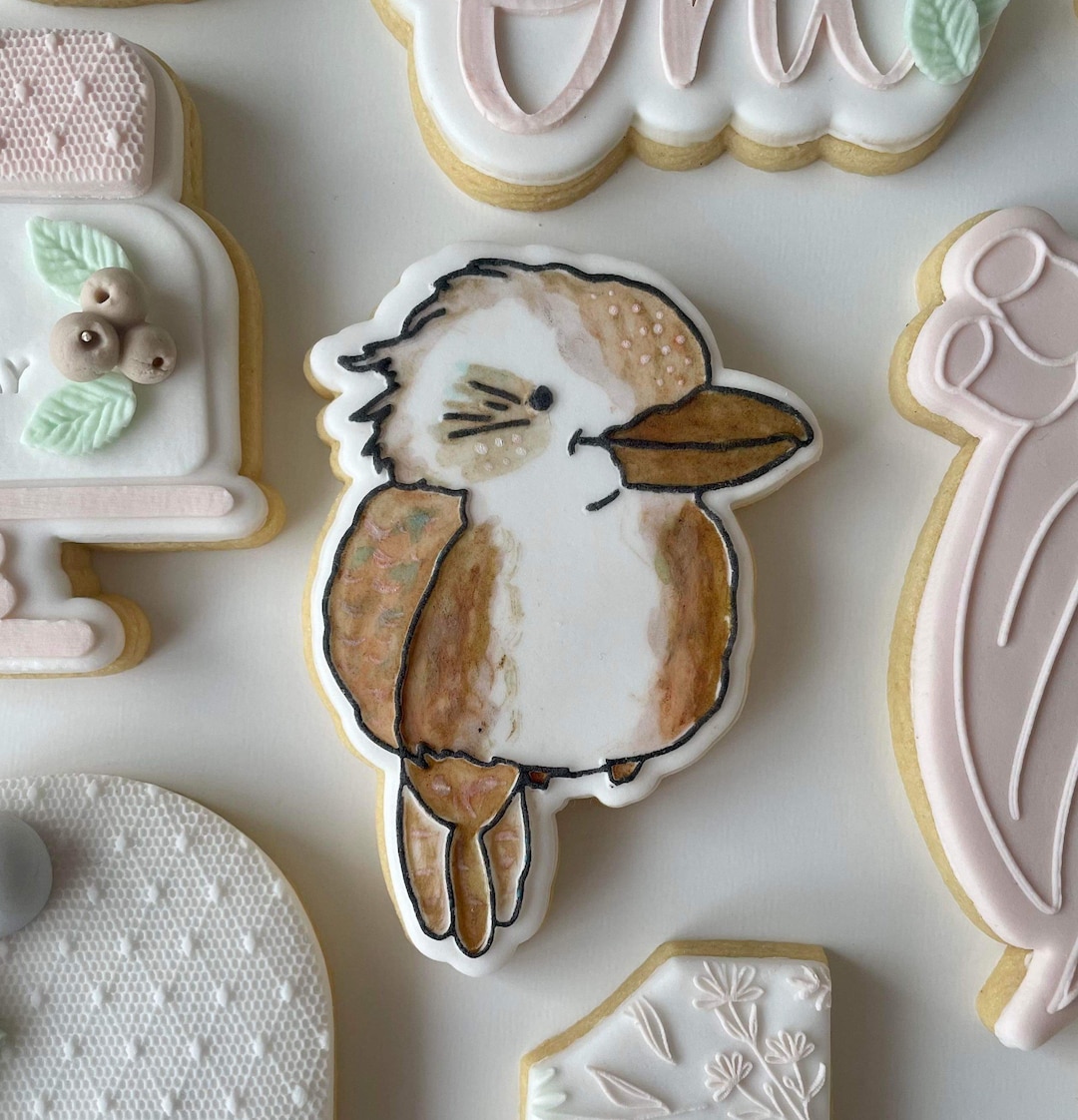 Kookaburra Australian Animal Australia Day Cookie Cutter and Fondant ...