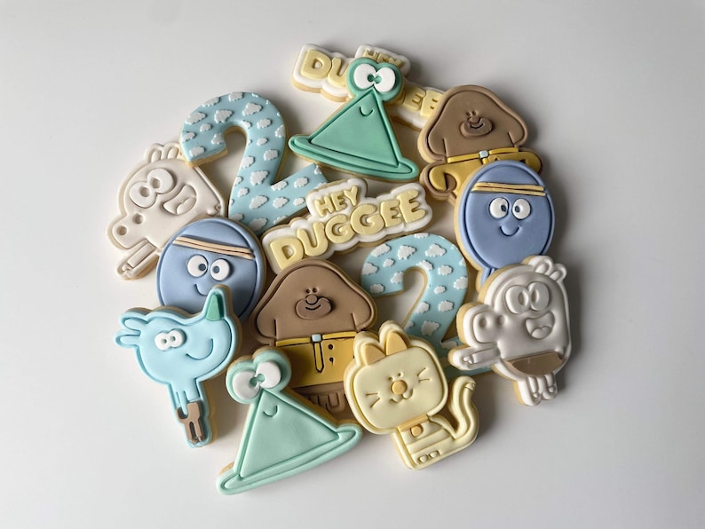 Hey Duggee Tag Rhino Cookie Cutter and Fondant Embosser Stamps - Etsy