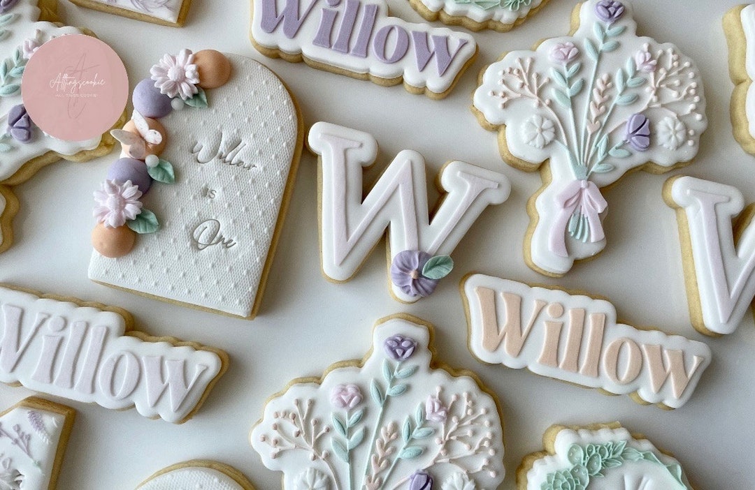 Alphabet Letters Fondant Debosser and Cookie Cutter - Etsy