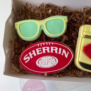 AFL Football Aussie Rules Australia Day Cookie Cutter and Fondant ...