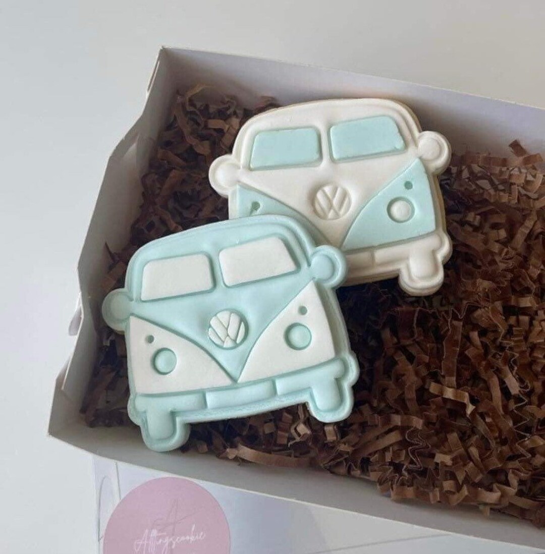 Combi Van Transport Cookie Cutter and Fondant Embosser Stamp - Etsy ...