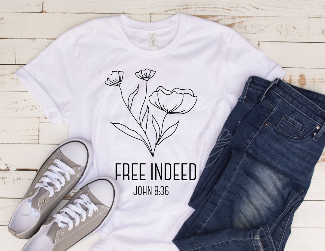 Free Indeed- INSTANT PNG DOWNLOAD - Etsy