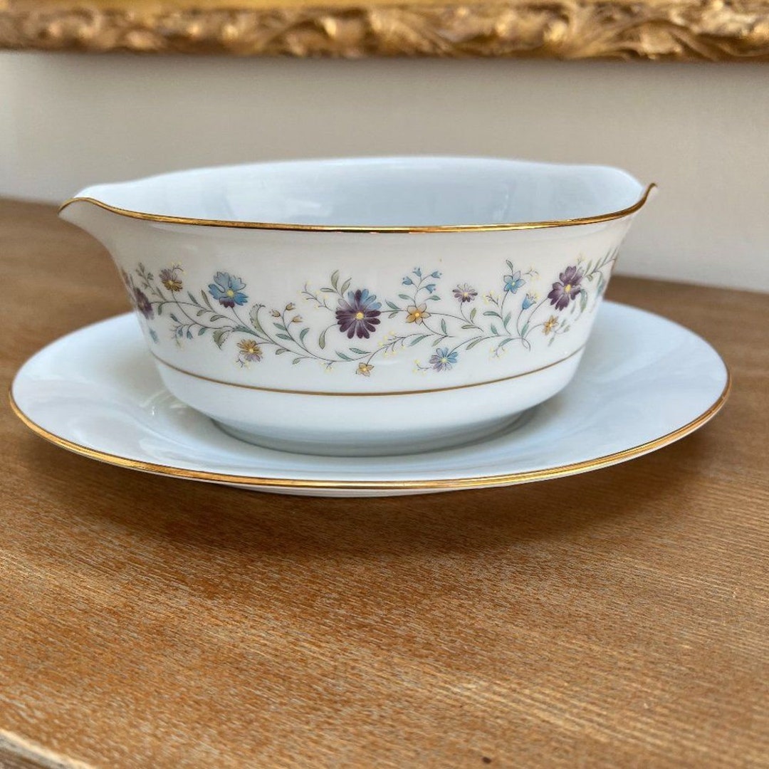 Noritake Longwood 2485 Gravy Boat | Vintage Dishware - Etsy