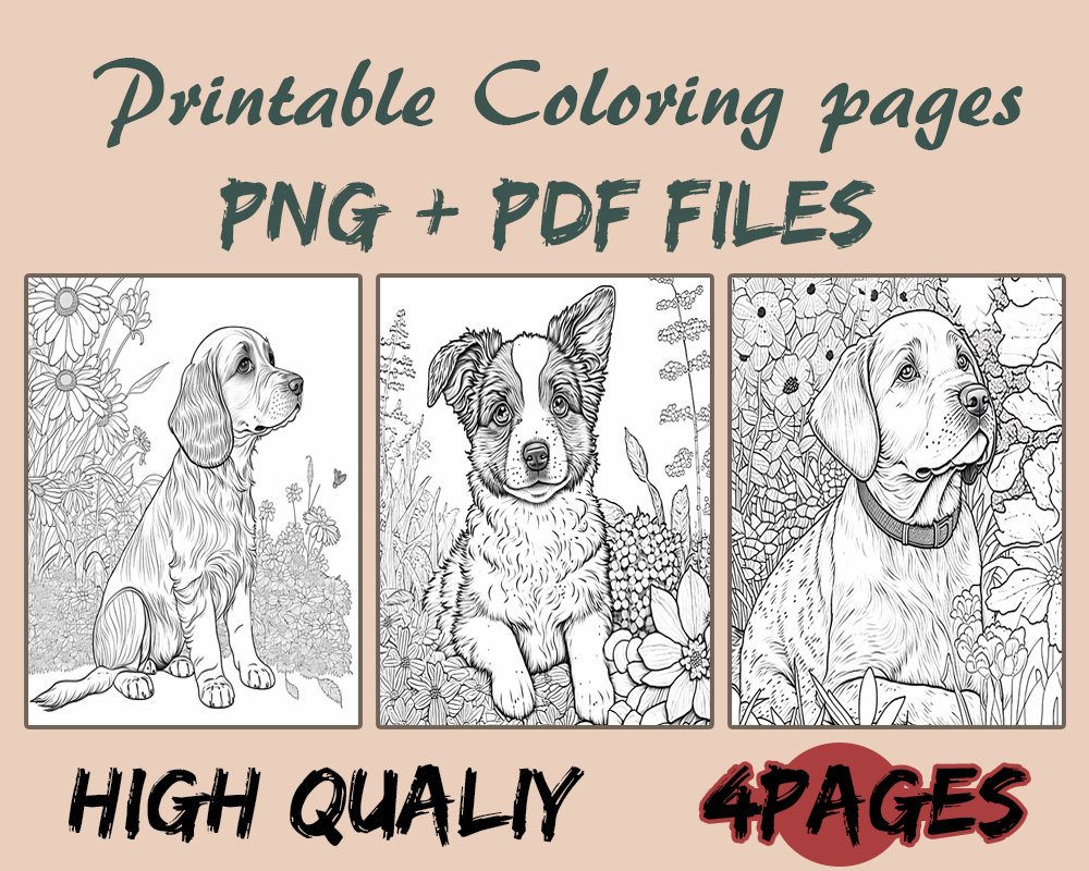 Free Printable Dog Coloring Pages