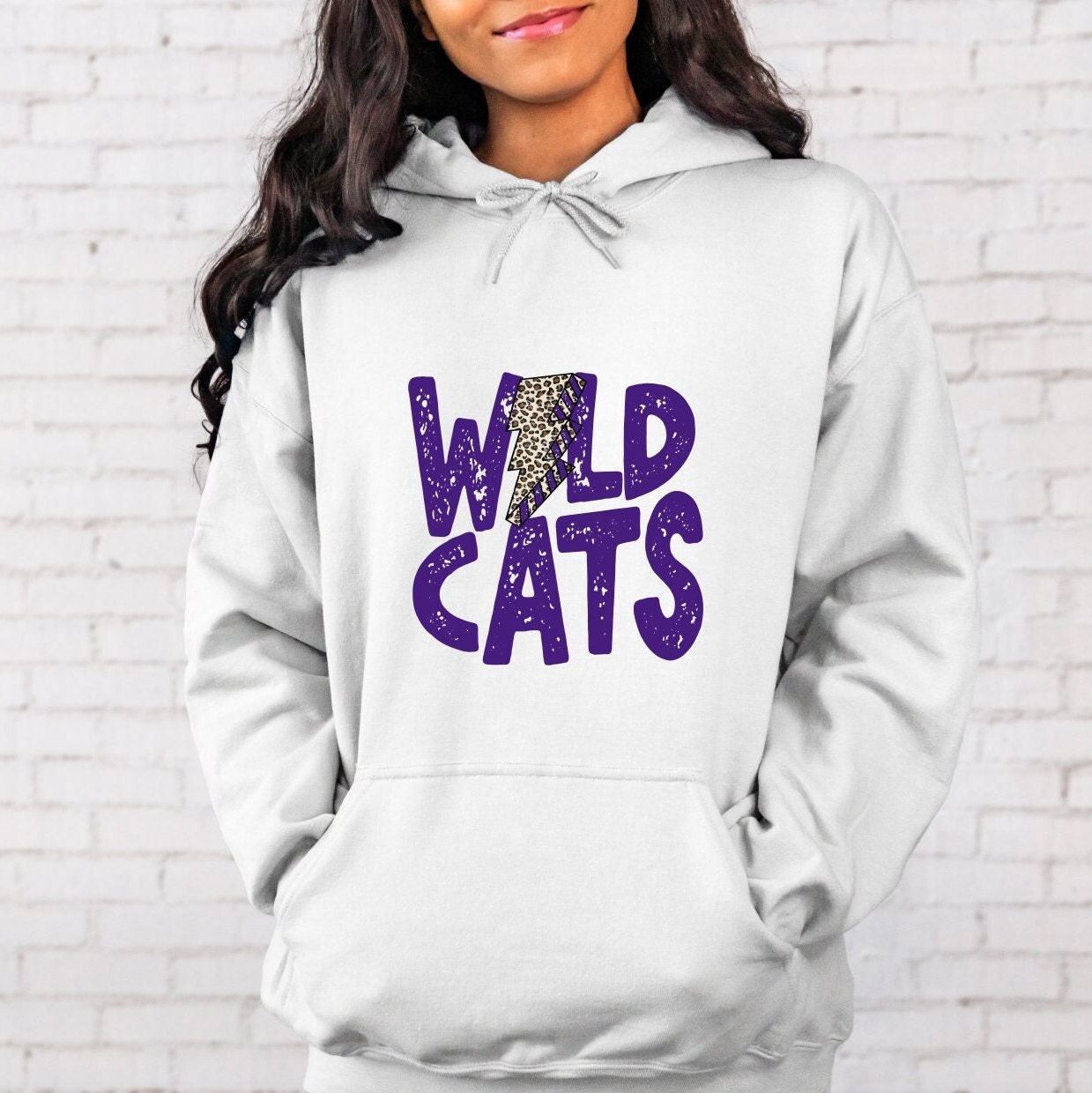 Purple Wildcat Transfer, Purple Wildcat Shirt or Hoodie Htv, Transfers ...