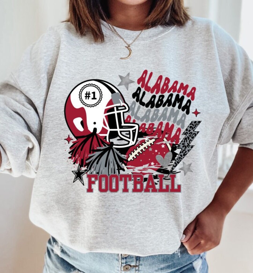 Alabama Football Style Vinyl Transfer, Alabama Htv, Alabama Iron on ...
